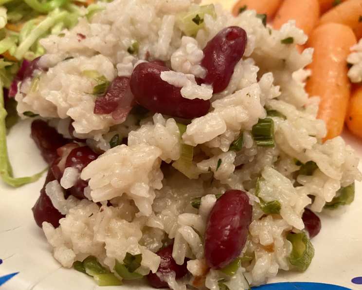 how to make west indian rice and beans