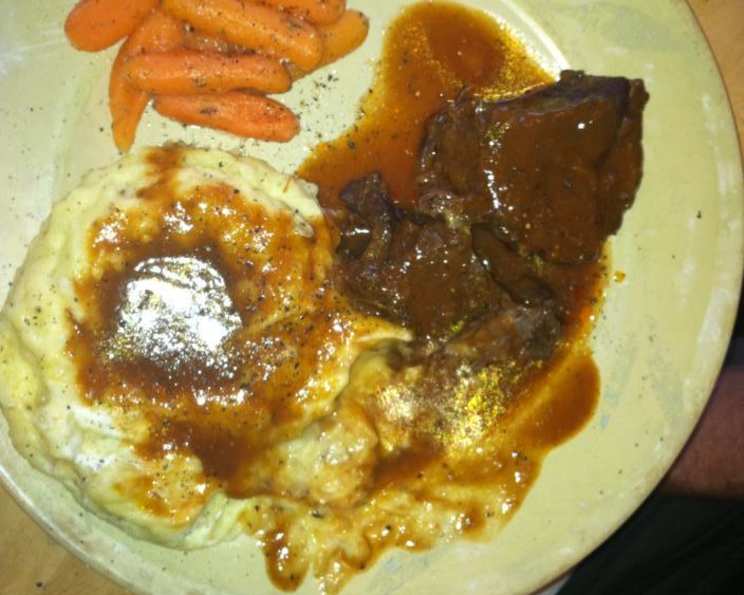 Braised Beef Short Ribs With a Bordelaise Sauce Recipe - That's ...