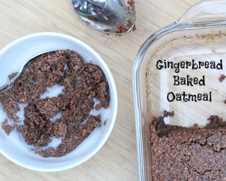 Gingerbread Baked Oatmeal Recipe - Easy GF Recipes