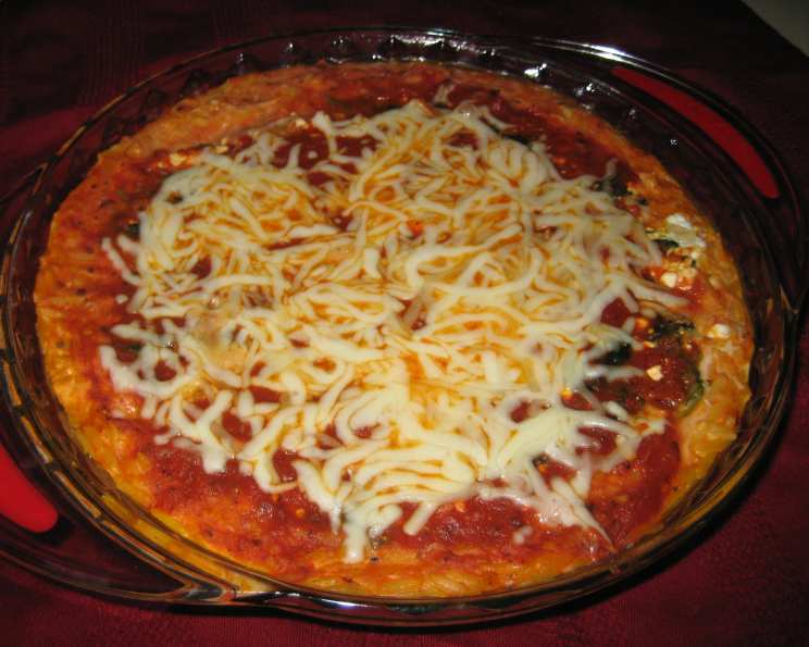 Spinach Orzo Pie Recipe - Chef's Resource Recipes