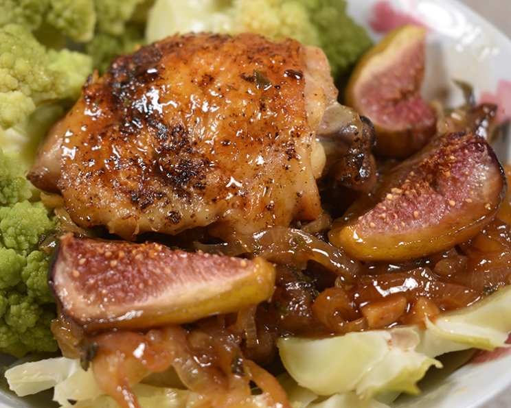 Chicken and Roasted Figs Recipe - Food.com