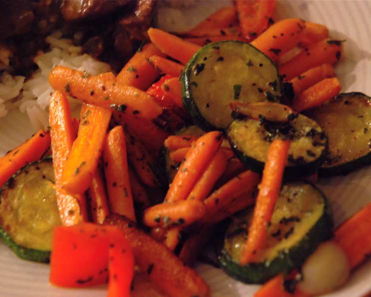 how to cook carrots and zucchini