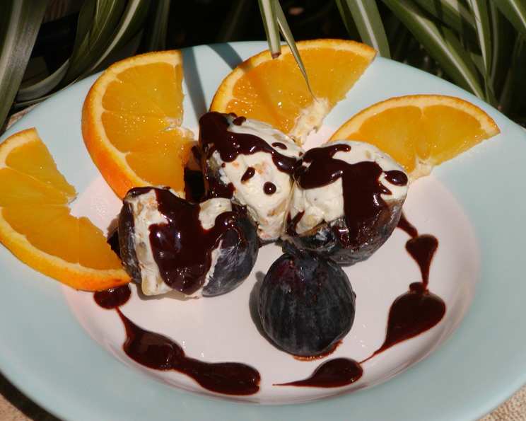 Stuffed Figs Drizzled With Chocolate Recipe - Food.com