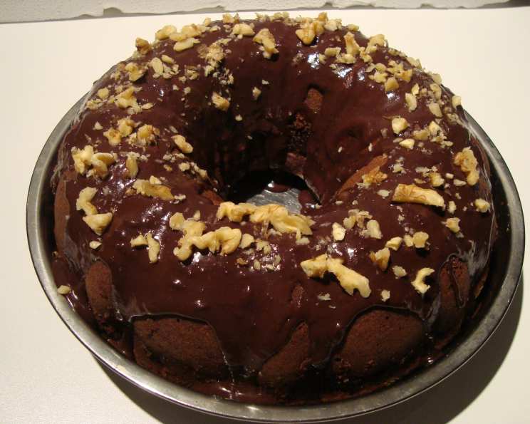 Chocolate Coffee Cake with Coffee Icing Recipe - That's Nerdalicious