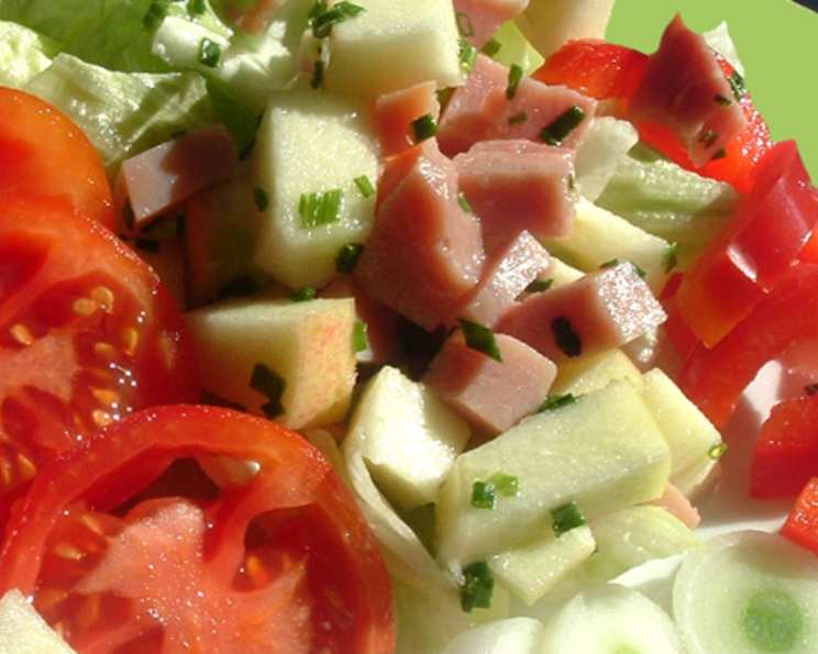 Apple Ham Salad Recipe - Food Blog Alliance