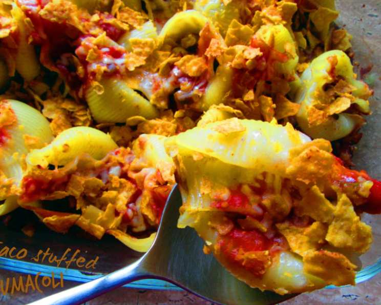 Taco Stuffed Lumaconi Recipe - Chef's Resource Recipes