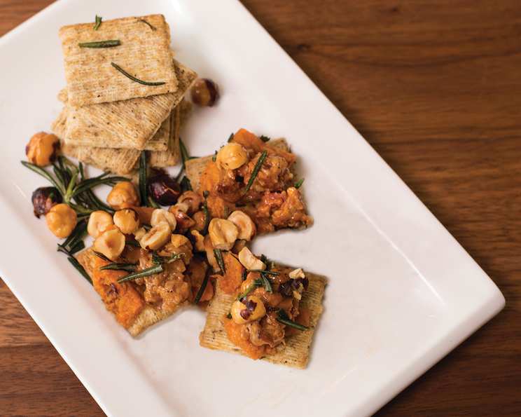 Sweet Potato and Crumbled Chorizo Appetizer Recipe - Chef's Resource ...