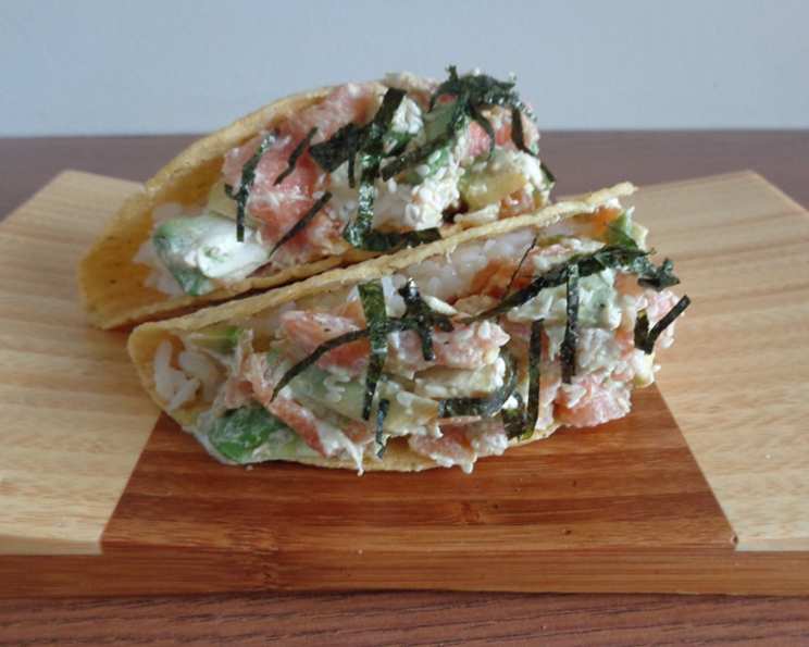 Philadelphia Sushi Tacos Recipe - That's Nerdalicious