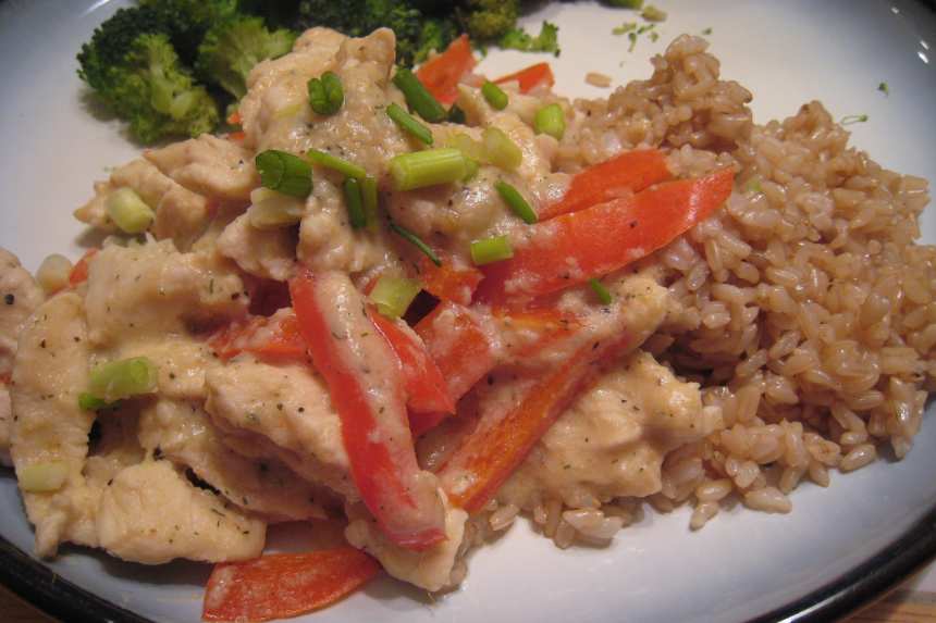 Chicken Red Pepper Saute for Two Recipe - Food.com