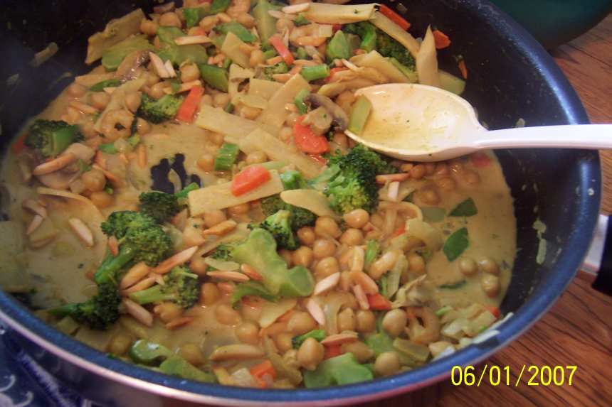 how to cook curry in a microwave