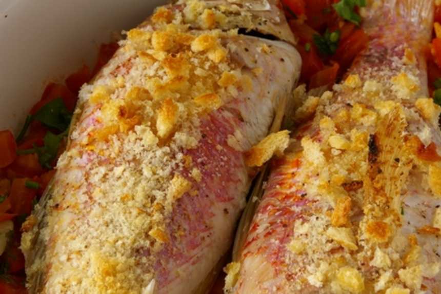 Baked Red Mullet in Corsican Style Recipe - Food.com