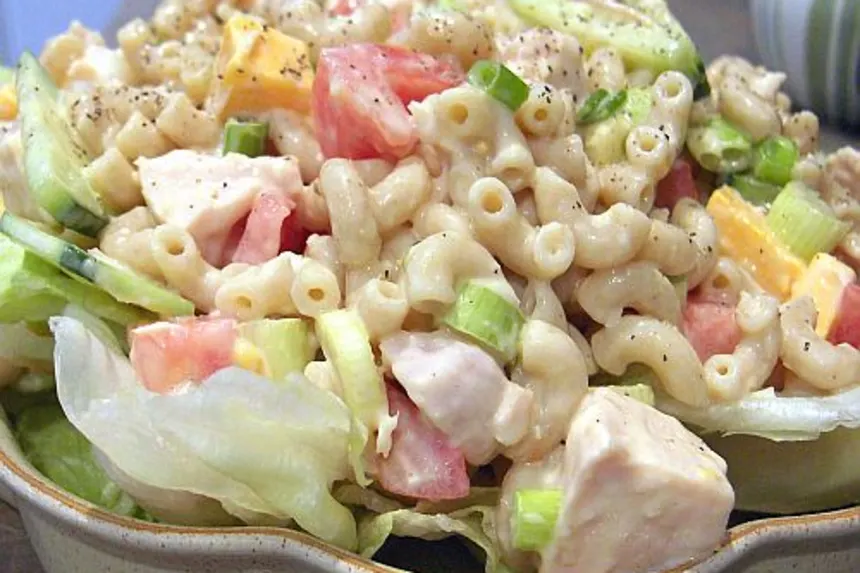 how to cook macaroni salad with chicken