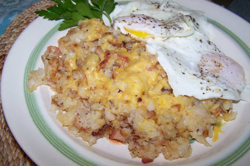 Creamy Skillet Hash Browns Casserole Recipe - Breakfast.Food.com