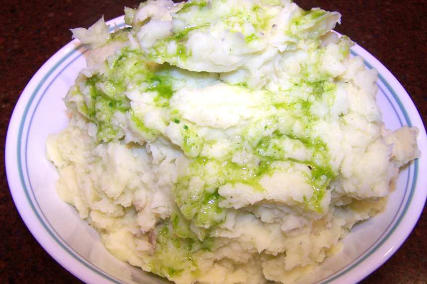 Chive and Parsley Mashed Potatoes Recipe - Food.com