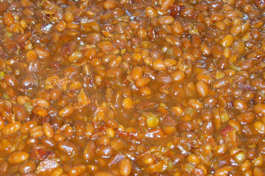 Sweet and Savory Baked Beans Recipe - Food.com