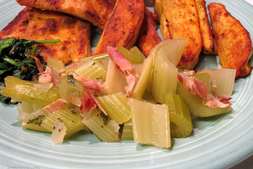celery and bacon
