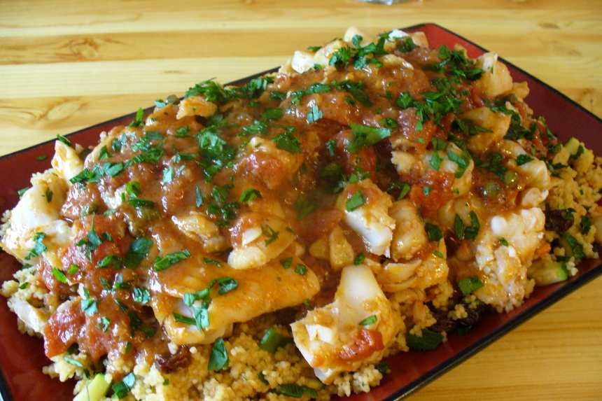 Fish Tagine With Tomatoes, Capers, and Cinnamon Recipe - Food.com