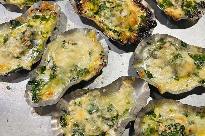 how to cook charbroiled oysters