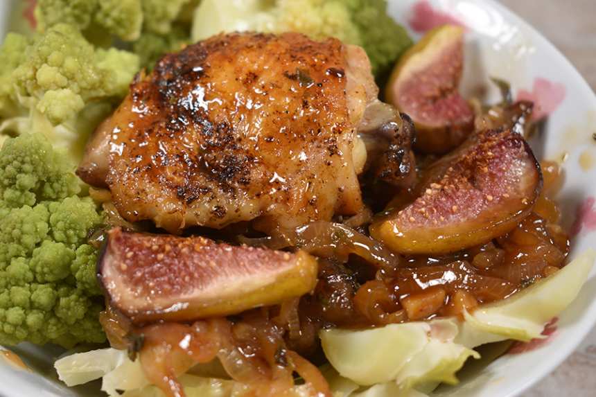 Chicken and Roasted Figs Recipe - Food.com