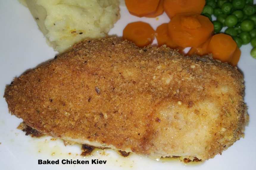 how long to cook chicken kiev in the oven