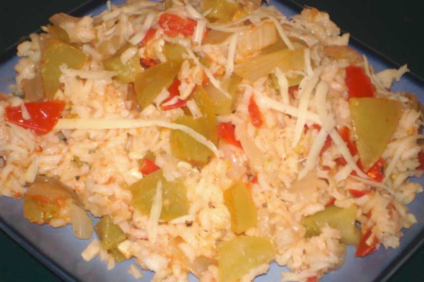 Green and Red Tomato Rice Recipe - Food.com