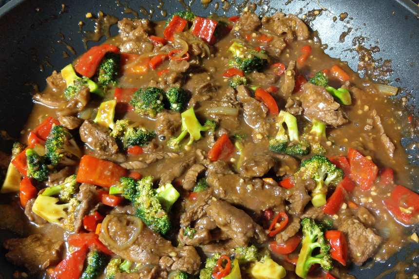 Mongolian Beef and Vegetable Recipe - Food.com