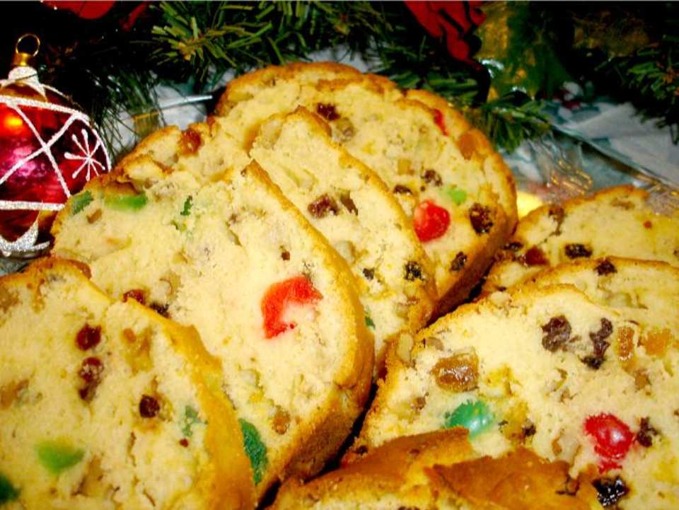 cherry eggnog quick bread