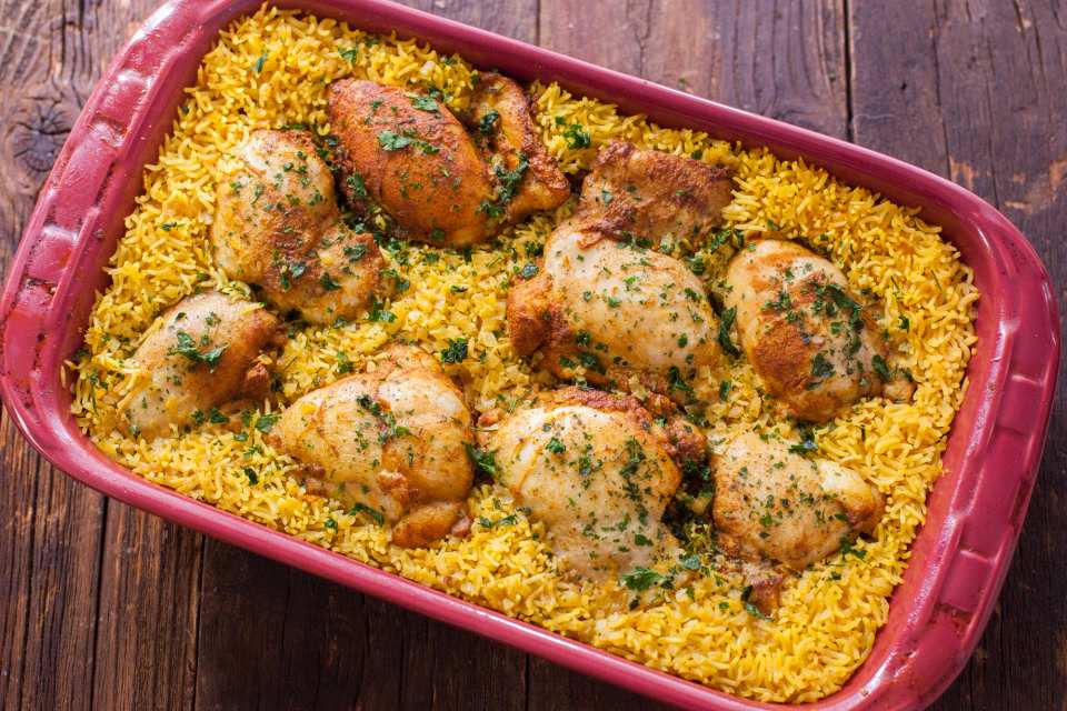 Chicken, Rice, and Spices Bake Recipe - Food.com