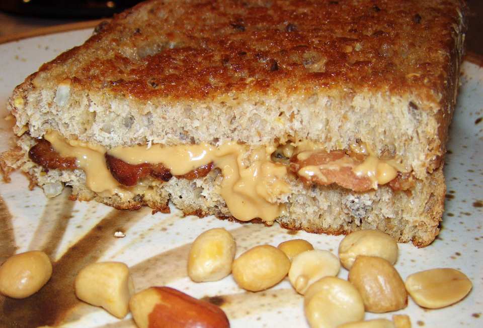 Grilled Peanut Butter and Bacon Sandwich Recipe - Food.com