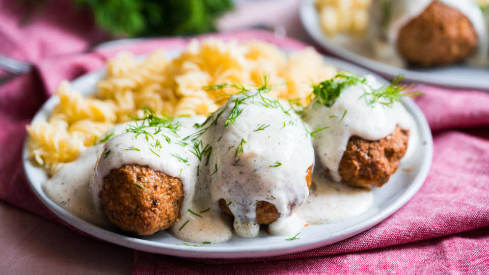 Danish Meatballs With Creamy Dill Sauce Recipe - Food.com