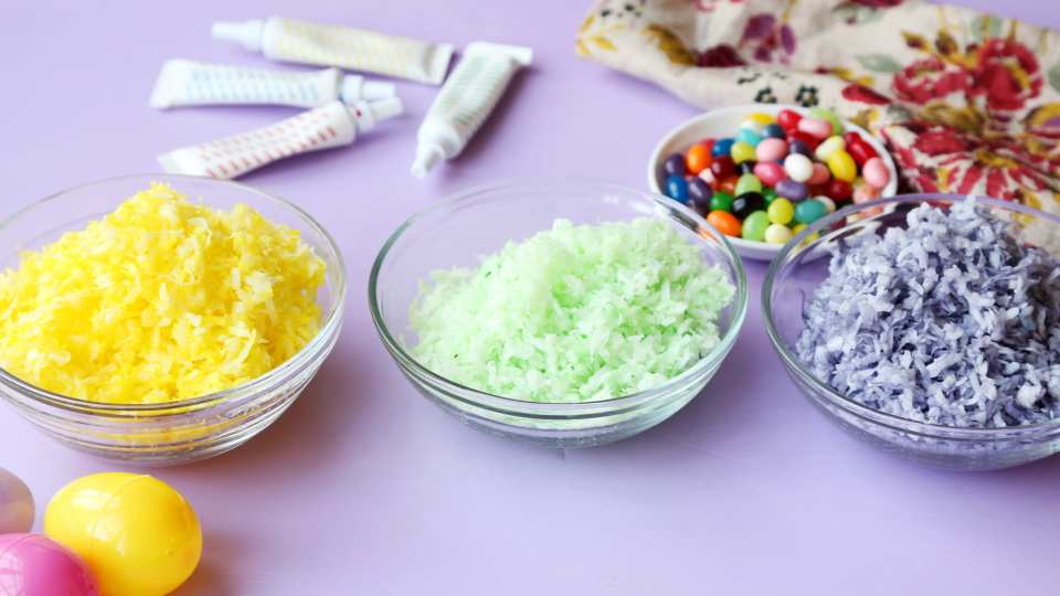 Colored Coconut Flakes Recipe - Food.com