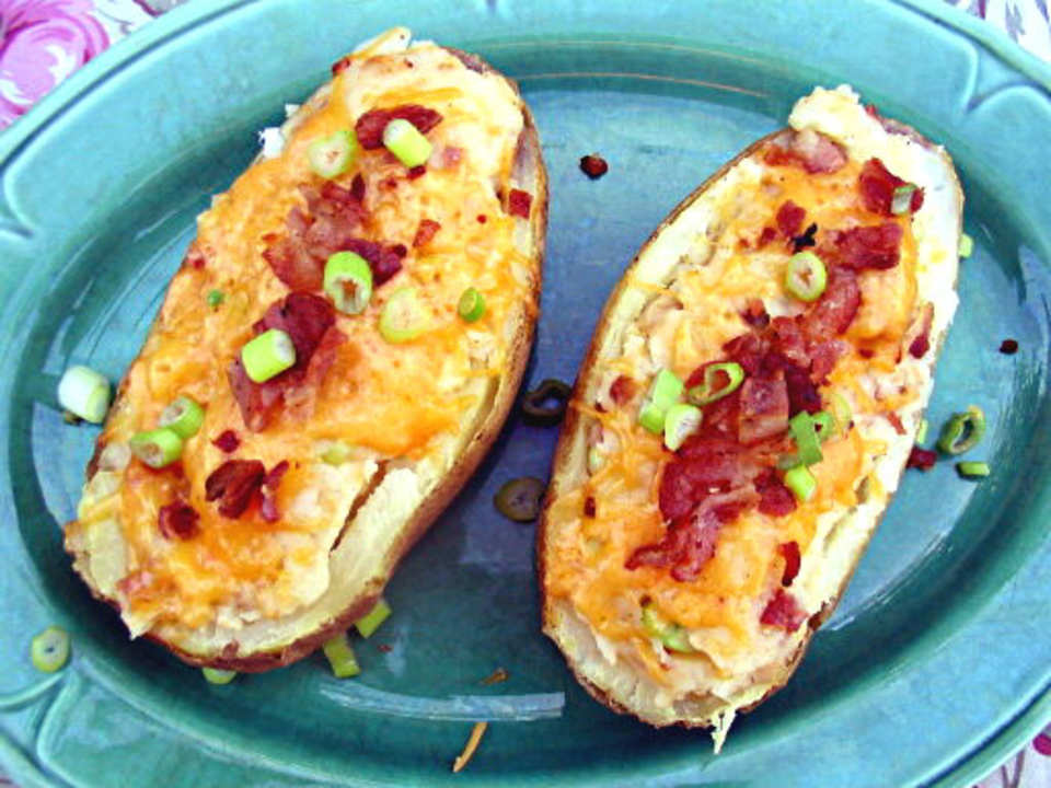 Twice Baked Potatoes With Bacon and Ranch Recipe - Food.com