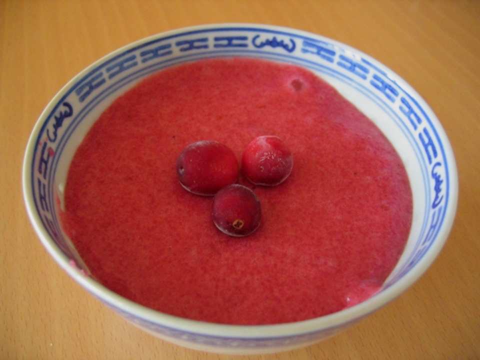 Finnish Cranberry Whip (Vatkattu Marjapuuro) Recipe - Low-cholesterol ...