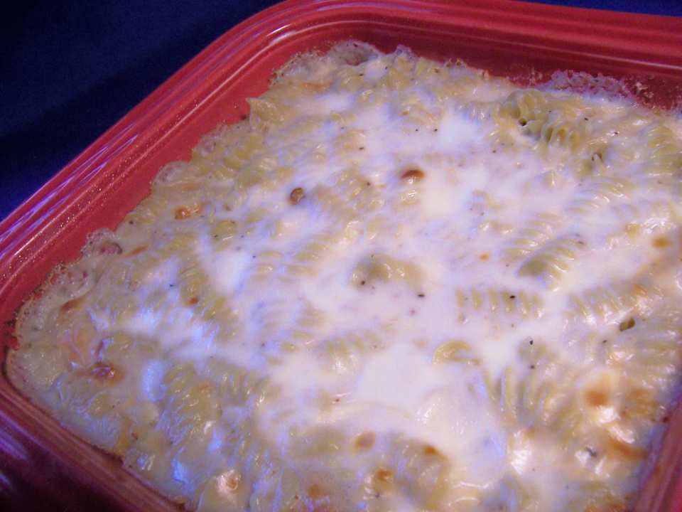Three Cheese Rotini Bake Recipe - Food.com