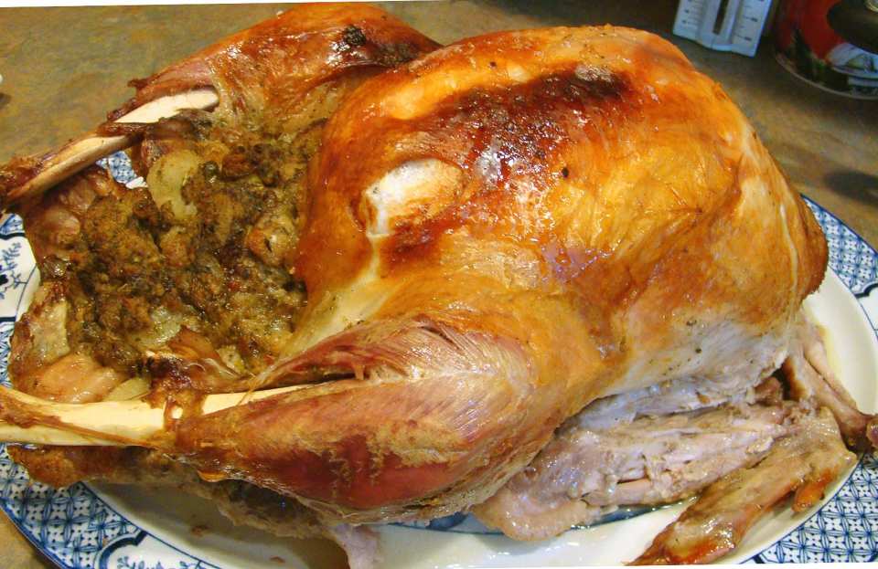 Traditional Roast Stuffed Turkey Recipe - Food.com
