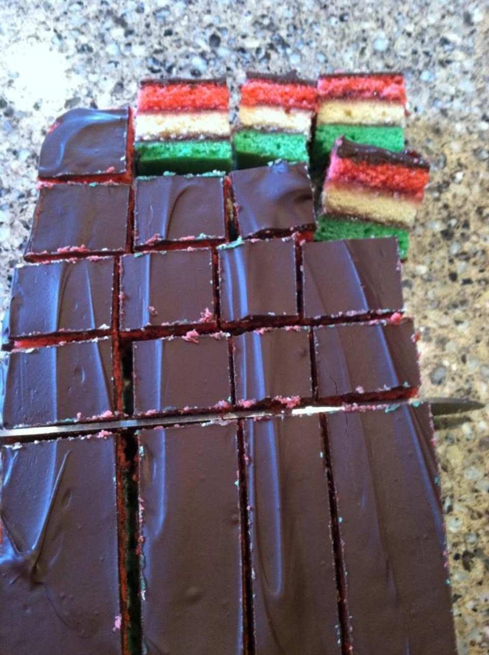 Italian Tri-Color Cookies (Rainbow Cookies) Recipe - Food.com