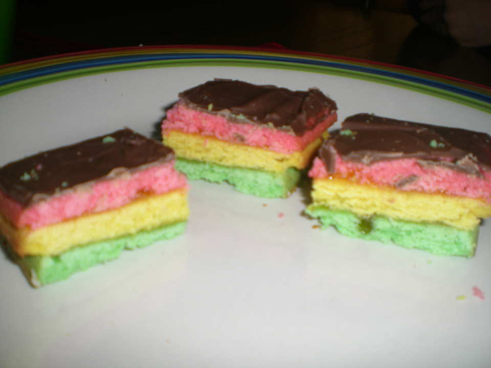 Italian Tri-Color Cookies (Rainbow Cookies) Recipe - Food.com