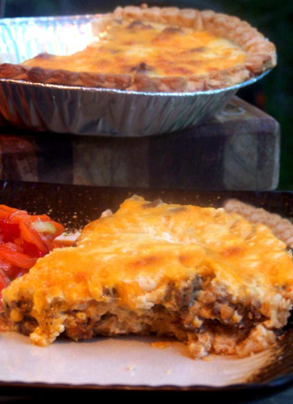Cheddar Cheesy Meat Pie Recipe - Cheese.Food.com