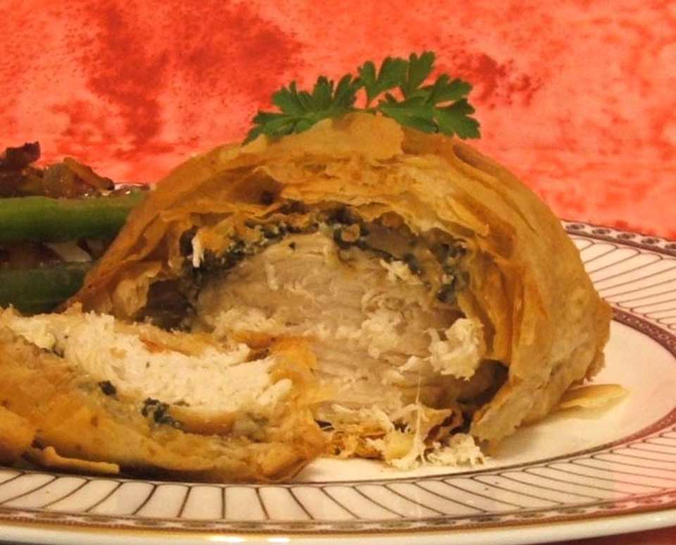 Greek Style Chicken Wrapped in Phyllo Recipe - Food.com