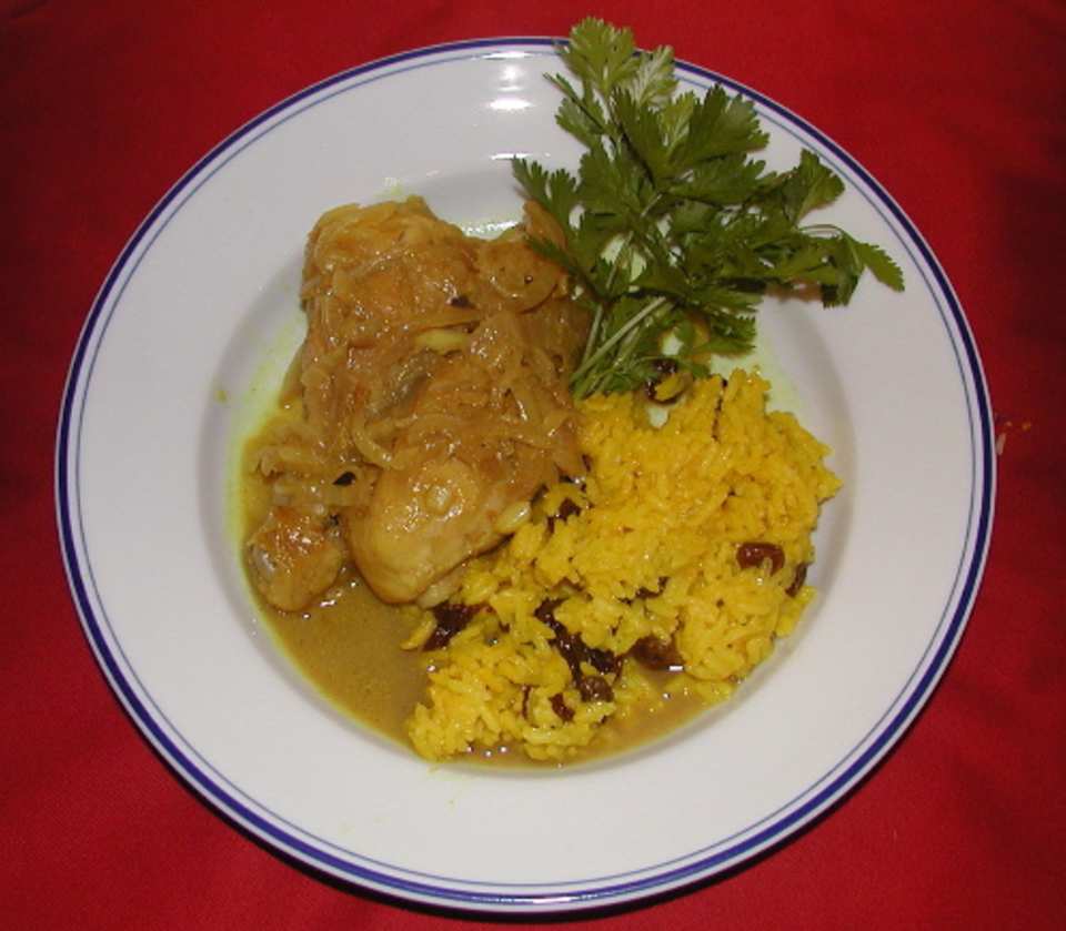 Cape Malay Yellow Rice With Raisins Recipe - Food.com