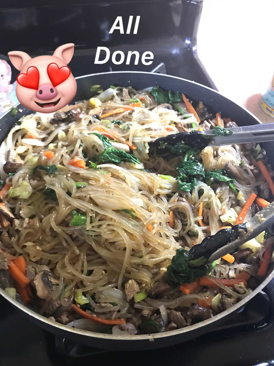 Chop Chae (Korean Mixed Vegetables With Beef and Noodles) Recipe - Food.com