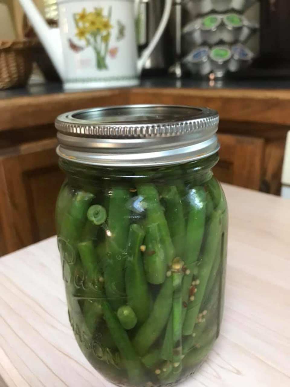 pickled green beans