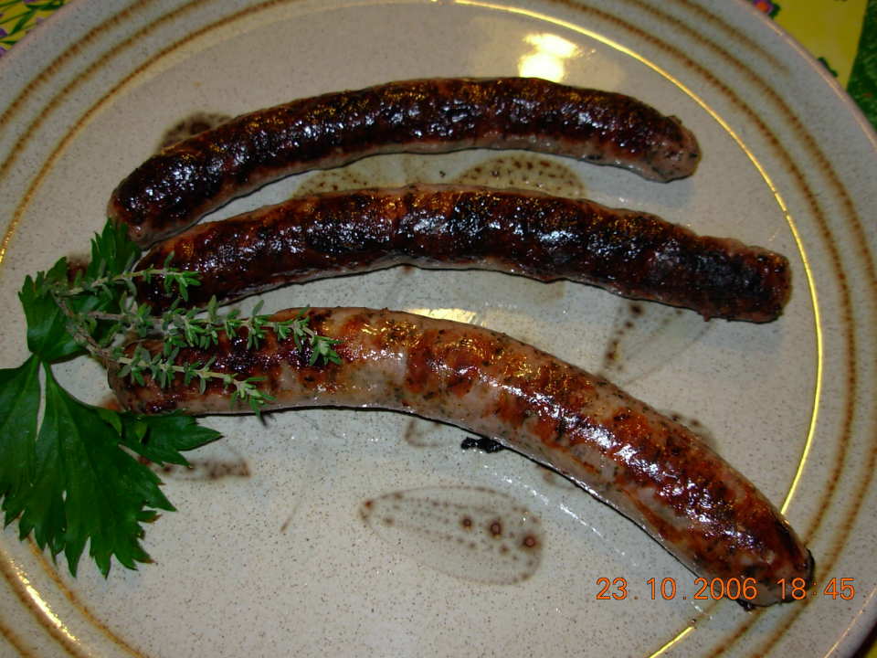 Old Fashioned English Spiced Pork and Herb Sausages or Bangers! Recipe ...