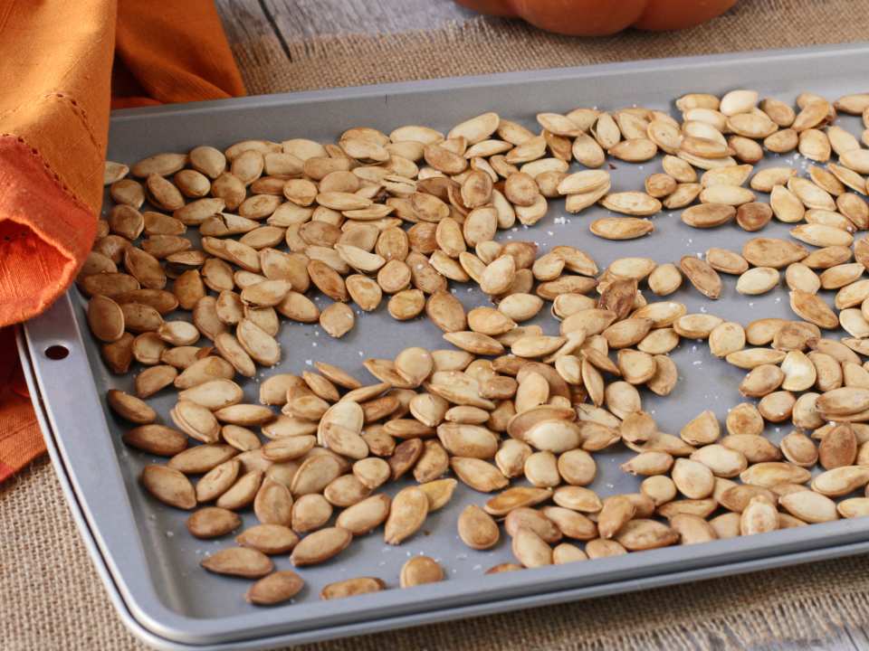 Perfect Crispy Toasted Pumpkin Seeds Recipe - Food.com