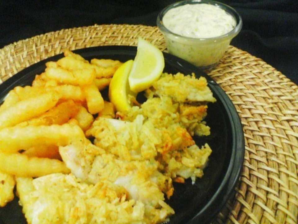 Not Your Mama's Fish N' Chips (Halibut) Recipe - Food.com