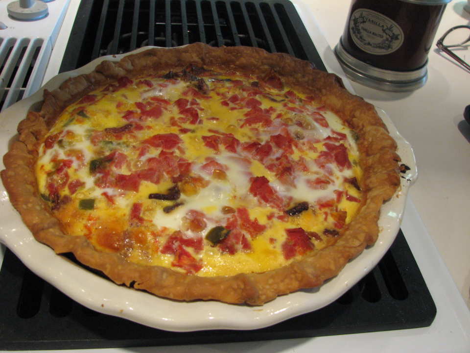 Bacon and Rotel Quiche Recipe - Food.com