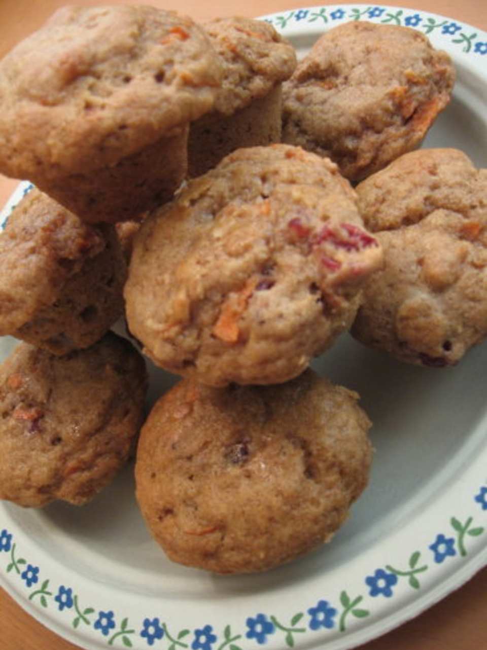 Mini Carrot Cranberry Muffins Recipe - Food.com
