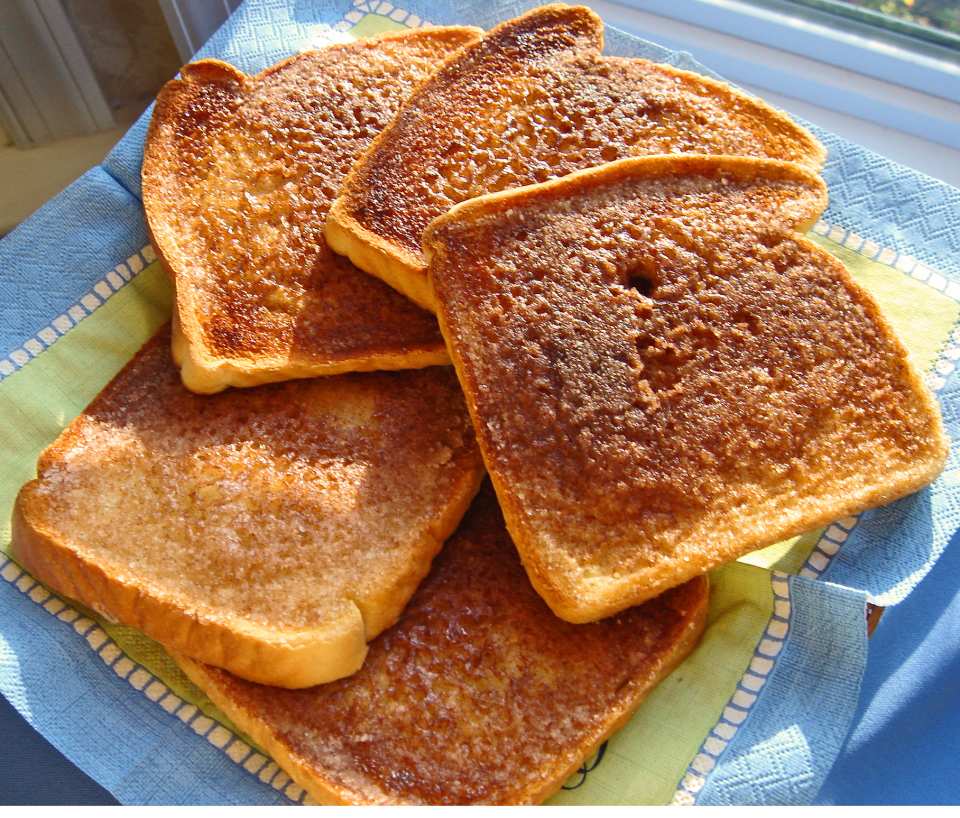 Broiled Cinnamon Toast Recipe - Food.com