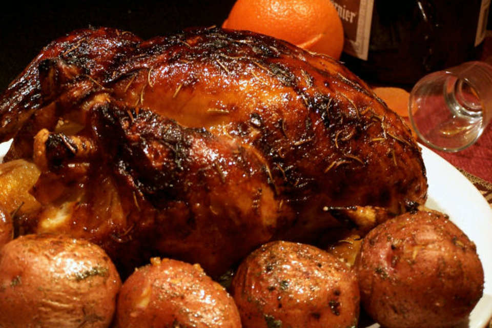 Roast Chicken With Grand Marnier Glaze Recipe - Food.com