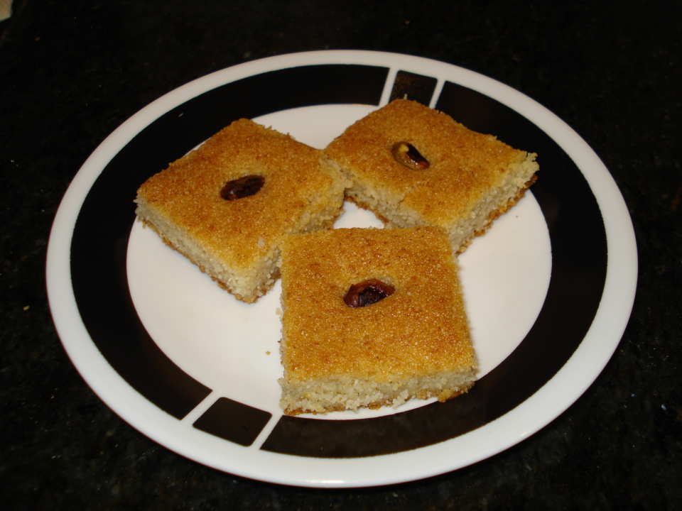 Harissa, Harisa, Haresa Arabic Semolina Cake Recipe - Food.com